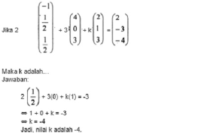 Matriks: Pengertian, Jenis, dan Contoh Soal